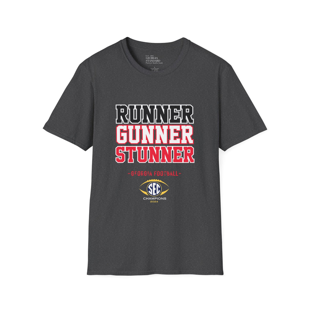 Runner Gunner Stunner Softstyle T-Shirt – The Georgia Bulldogs
