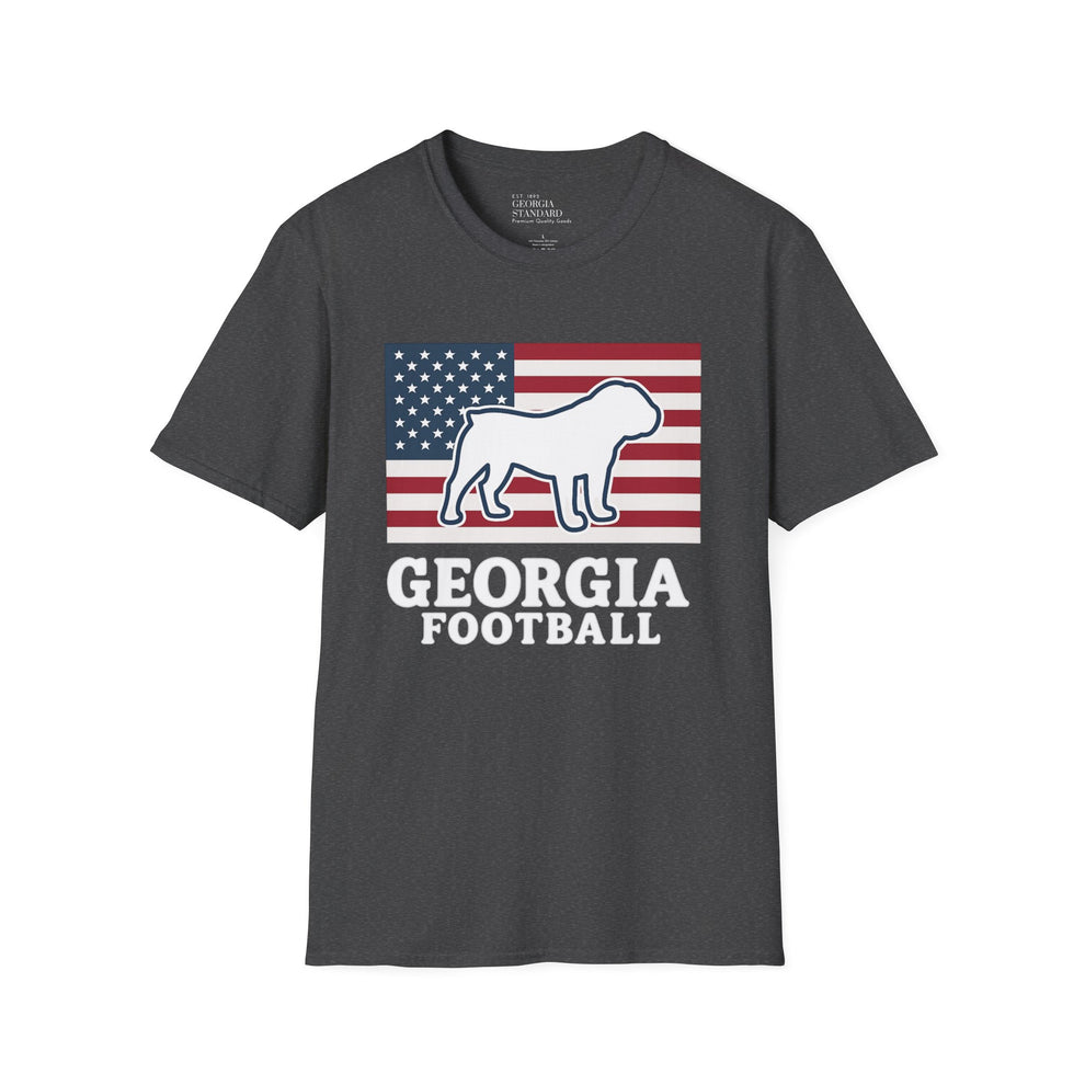 Georgia Football Patriot Unisex Softstyle T-Shirt – The Georgia Bulldogs