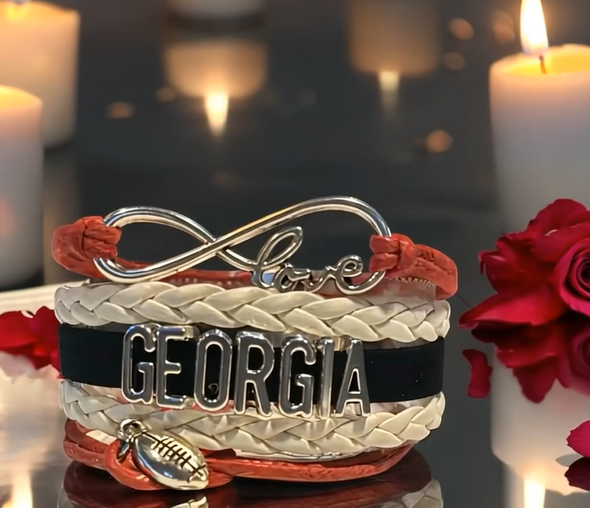 Georgia Game Day Bracelet – The Georgia Bulldogs